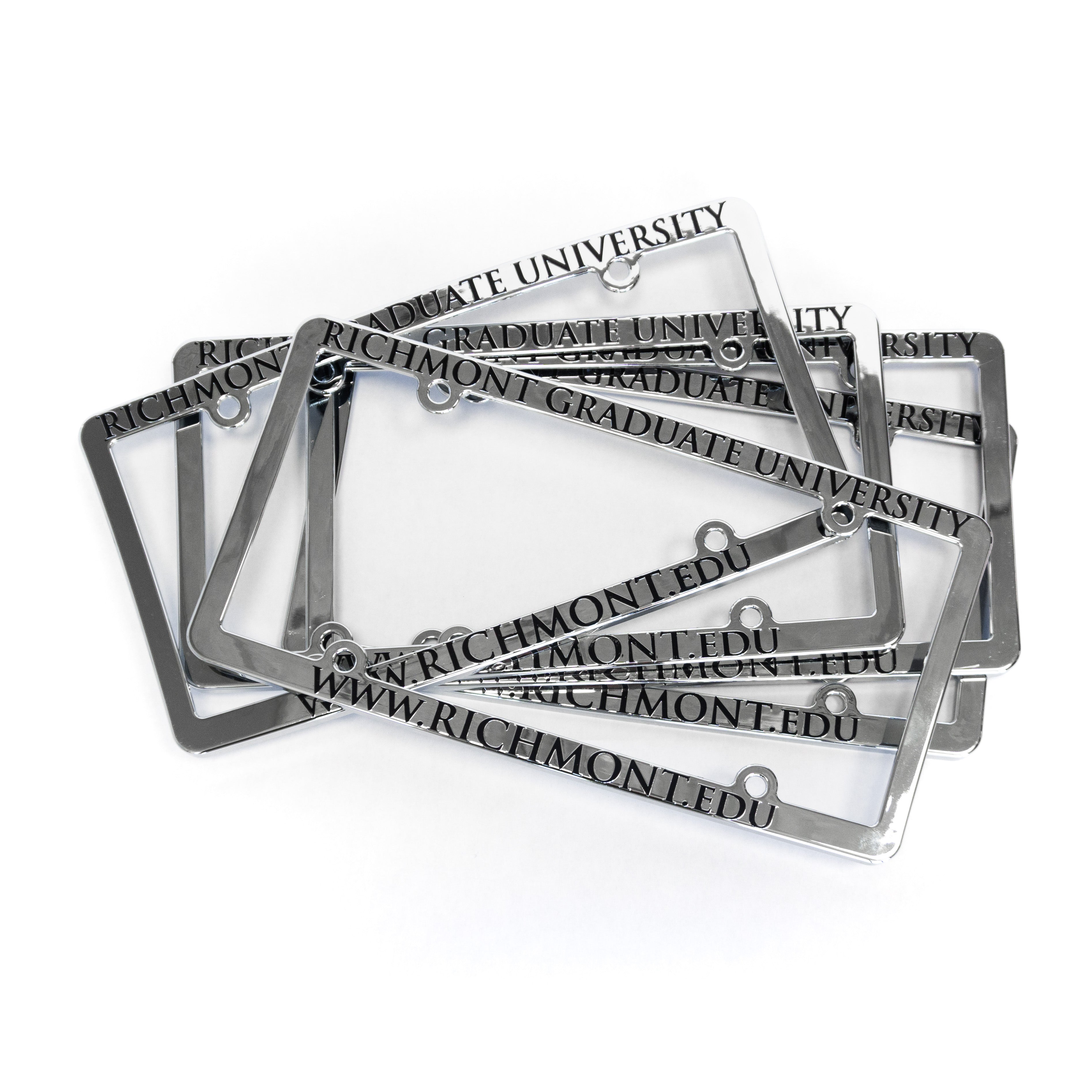 License Plate Frame – Richmont Graduate University Spirit Store